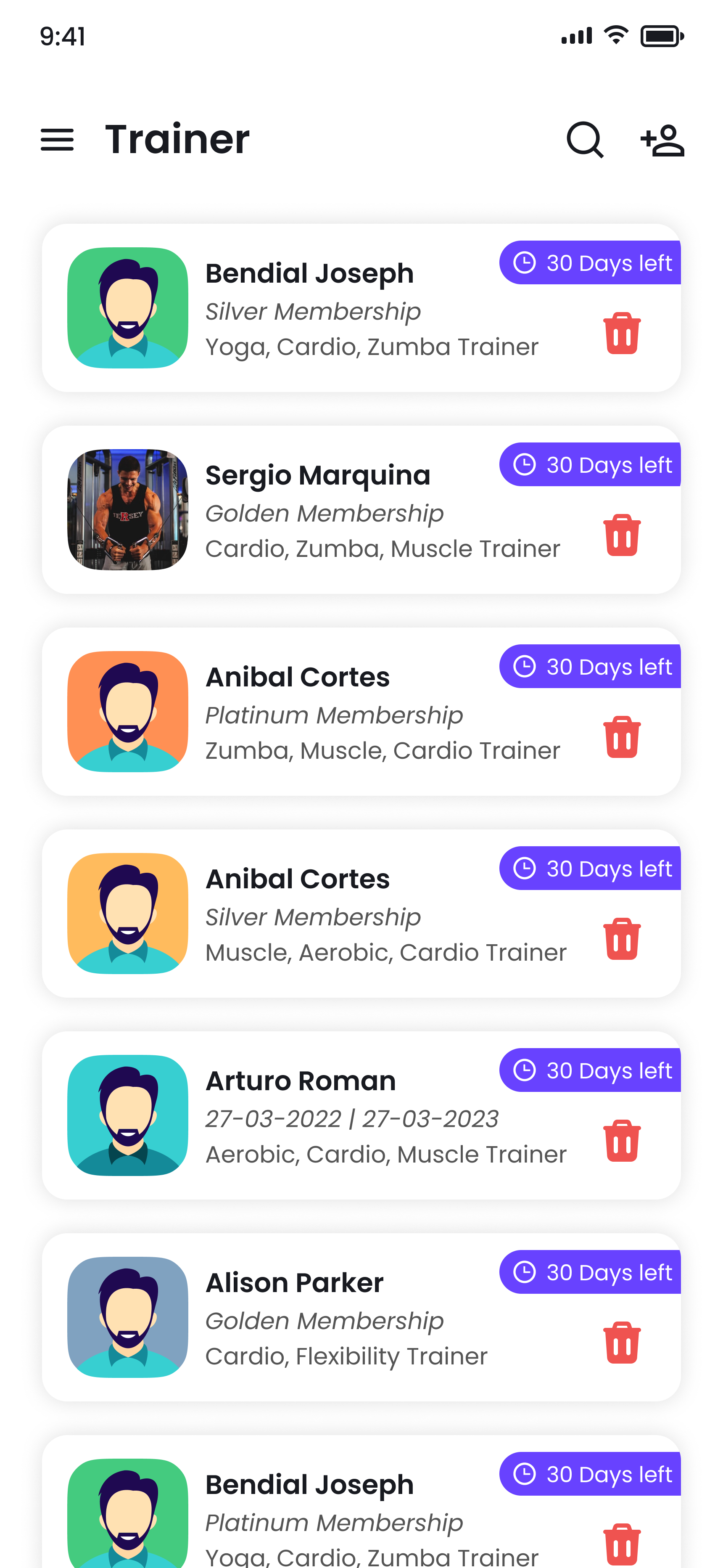 MJfit – Your Personal Trainer App by mojoomla | CodeCanyon
